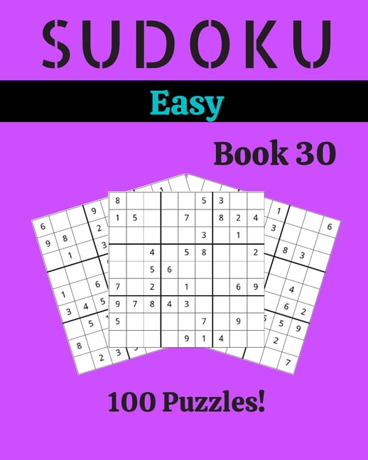 Sudoku Easy Book 30: 100 Sudoku for Adults - Large Print - Easy ...