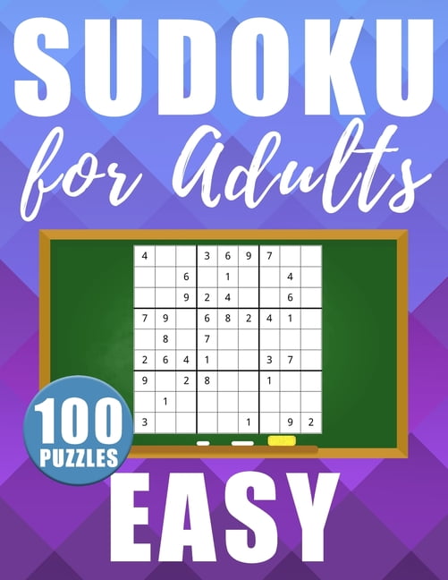 Sudoku For Adults Easy : 100 Large Size Sudokus - Easy Level with ...