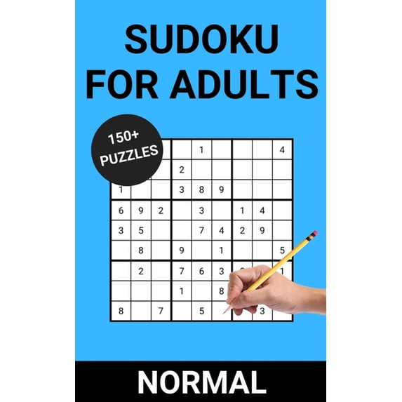 Sudoku For Adults: Normal: 150+ Puzzles with Solutions, Travel Sized ...