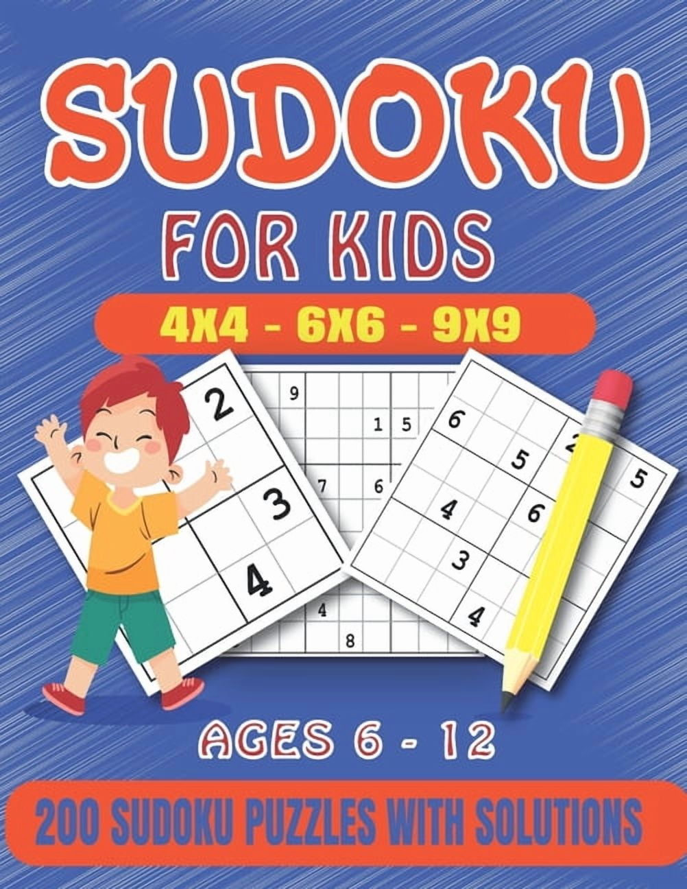 Sudoku For Kids: 200 Sudoku Puzzles For Kids And Beginners Including ...