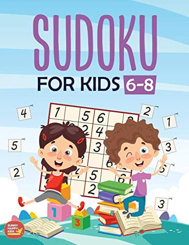 Pre-Owned Sudoku For Kids 6-8: More Than 100+ Beginner, Easy and Fun ...
