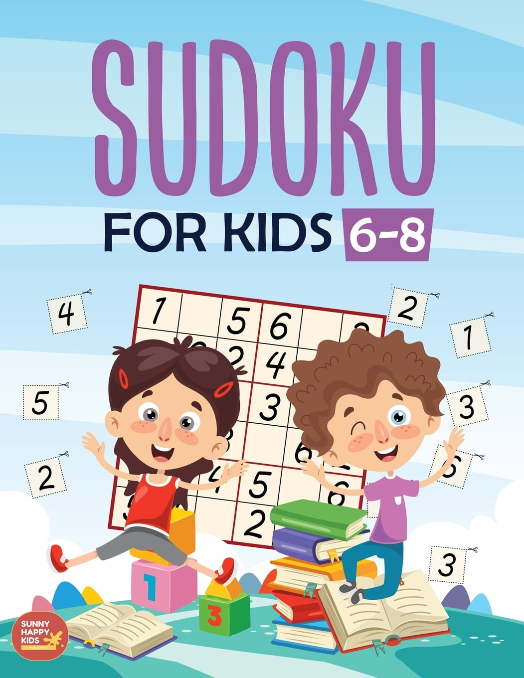 Sudoku For Kids 6-8 : More Than 100+ Beginner, Easy and Fun Sudoku ...