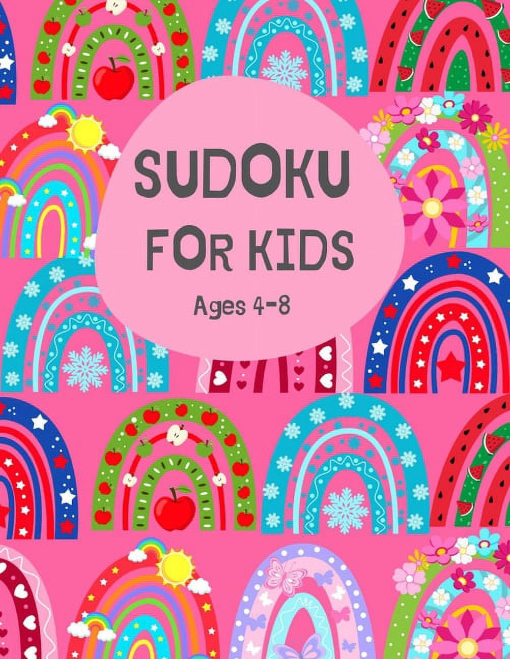 Sudoku For Kids Ages 4-8: Activity Puzzles Books Easy and Fun 9x9 Grids ...