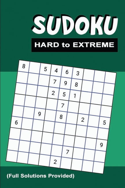 Sudoku Hard to Extreme: Killer Sudoku Puzzles for Adults - Combinations ...