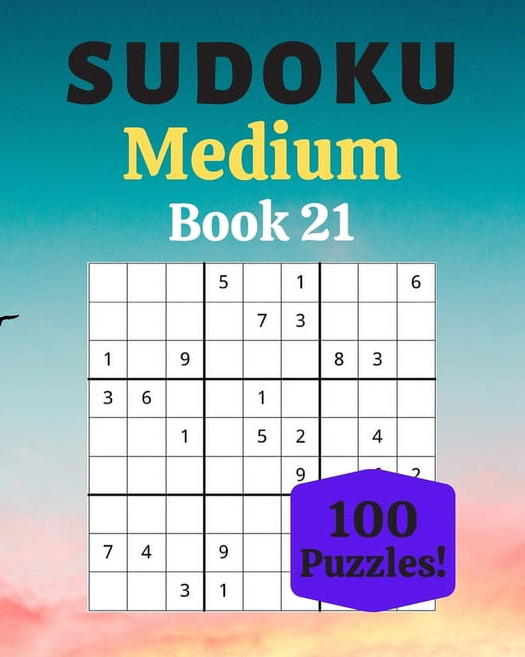 Sudoku Medium Book 21 : 100 Sudoku for Adults - Large Print - Medium ...