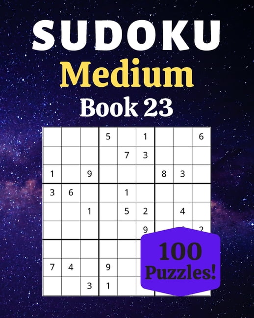 Sudoku Medium Book 23 : 100 Sudoku for Adults - Large Print - Medium ...