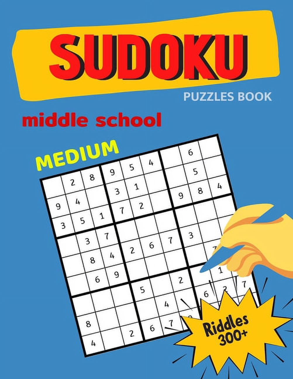 Sudoku for Middle School Medium Sudoku Puzzles Book Middle School ...