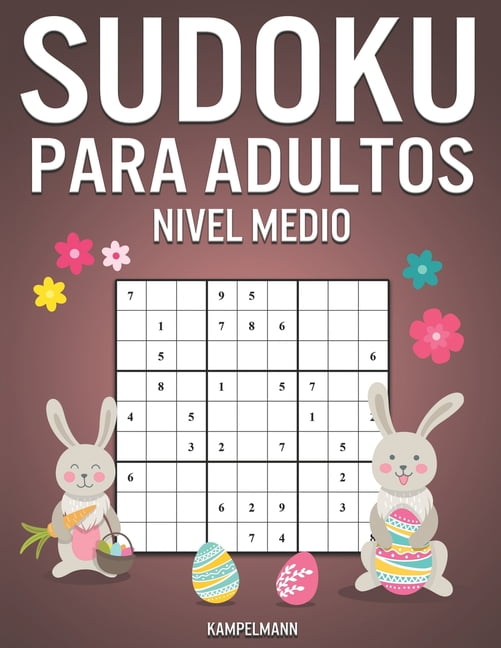 Sudoku Para Adultos Nivel Medio : 365 Sudoku de Media Dificultad para ...