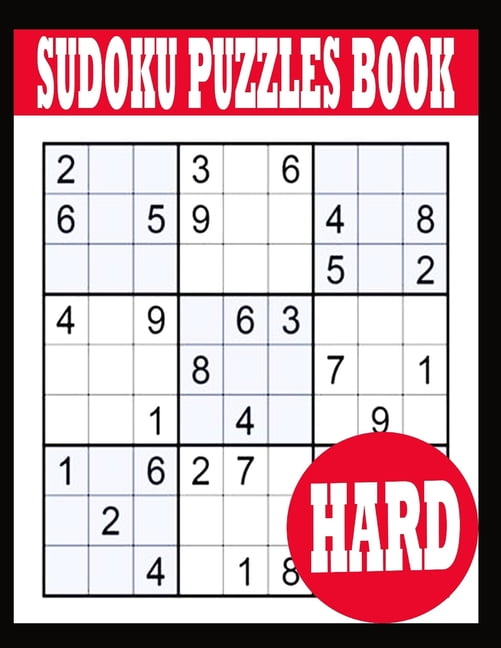 Sudoku Puzzle Book: Hard Sudoku Puzzle Book including Instructions and ...