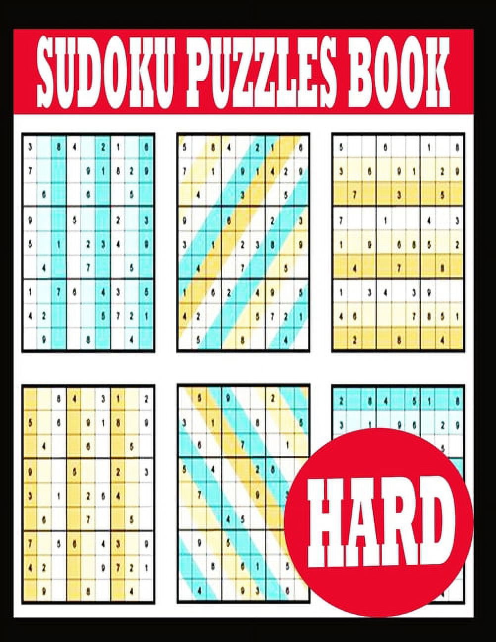 Sudoku Puzzle Book: Hard Sudoku Puzzle Book including Instructions and ...
