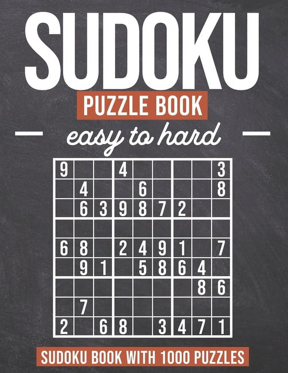 Sudoku Puzzle Book easy to hard : Sudoku Book with 1000 Puzzles - Easy ...