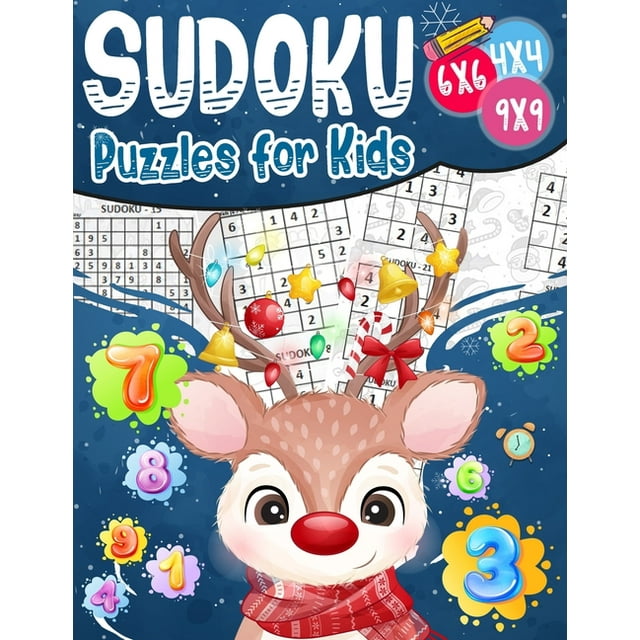 Sudoku Puzzles for Kids: 270 Fun Puzzles for kids - Walmart.com