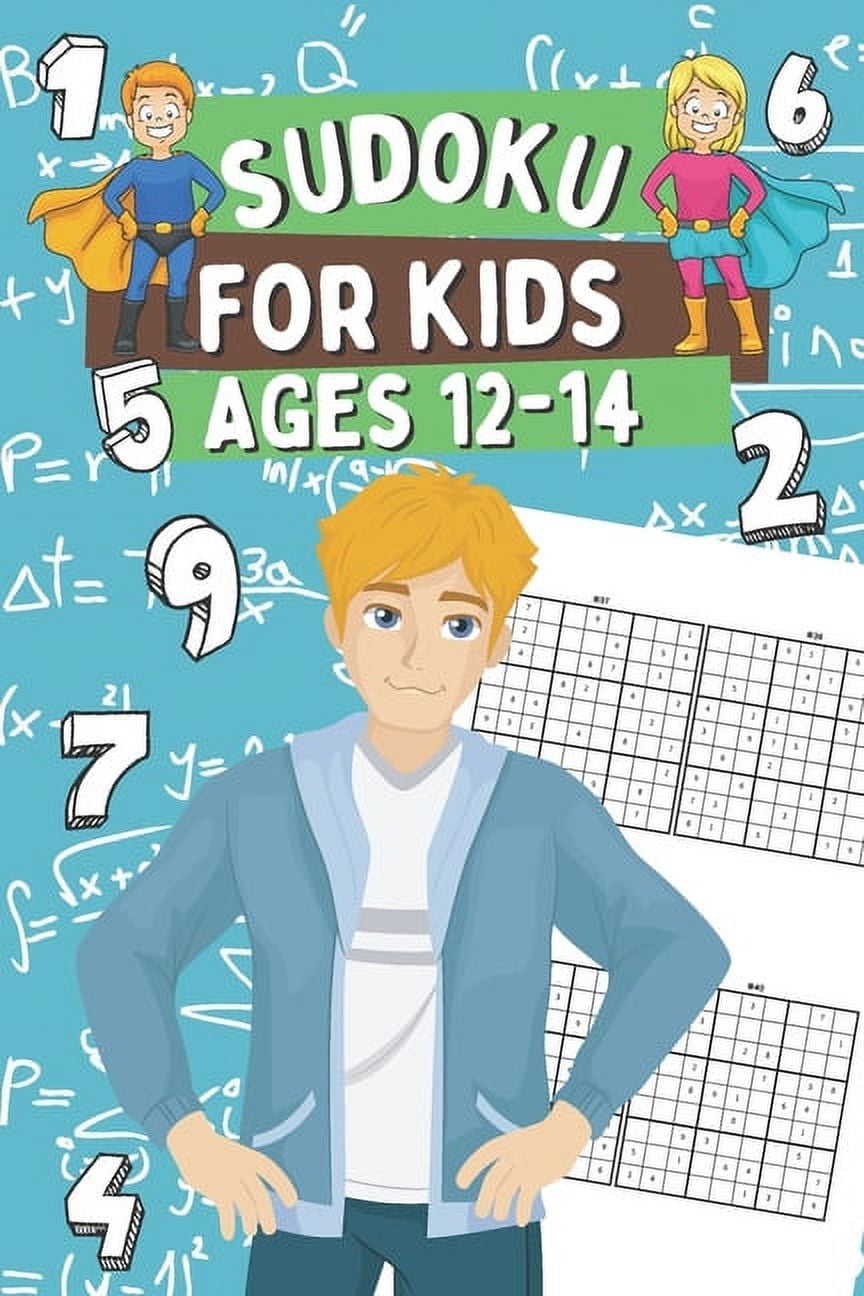 Sudoku for Kids Ages 12-14: 300 Sudoku Puzzles for Clever Teenagers ...