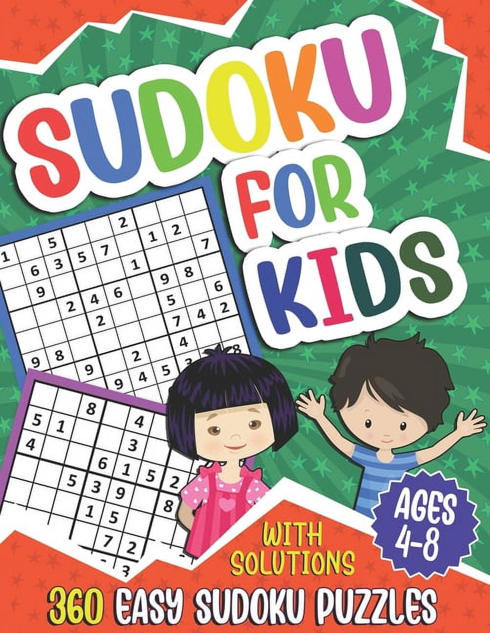 Sudoku for Kids Ages 4-8: Sudoku Puzzle Book for Children, 360 Easy ...