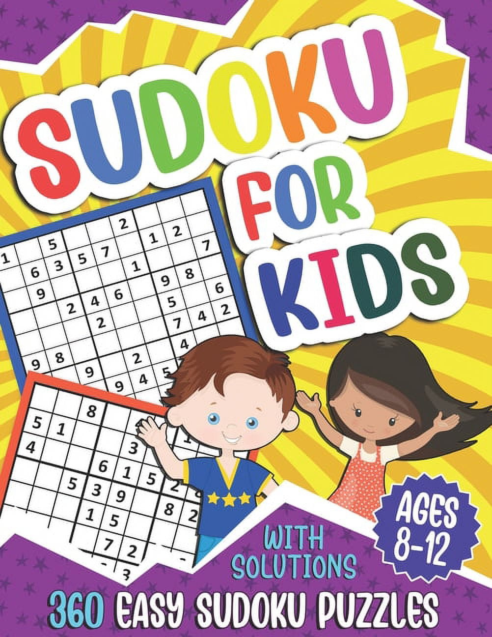 Sudoku for Kids Ages 8-12: 360 Easy Sudoku Puzzles For Kids, 9x9 Grids ...