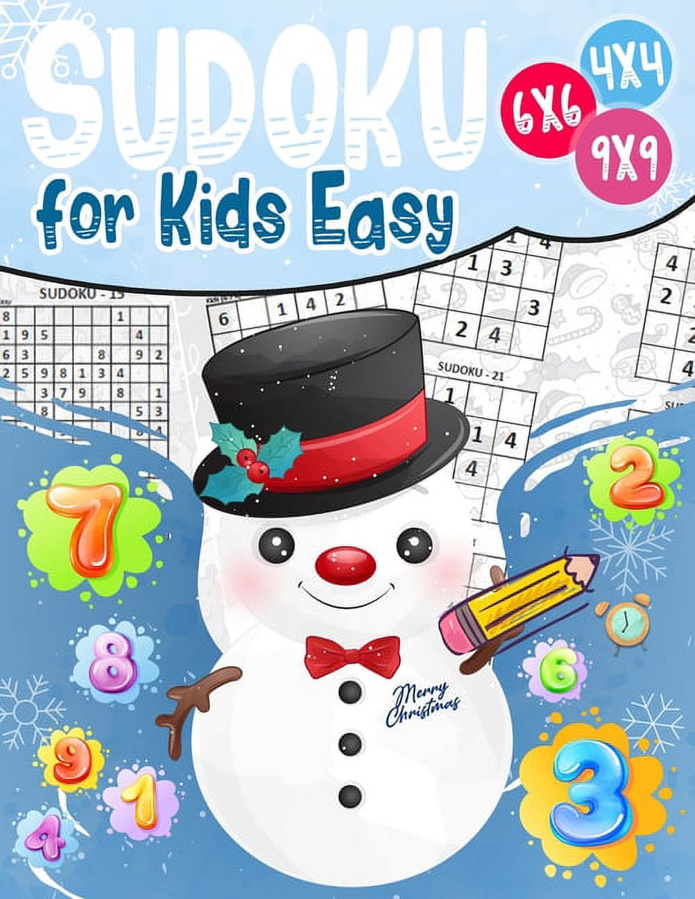 Sudoku for Kids Easy: Sudoku puzzle book Easy, Medium, Difficult -270 ...