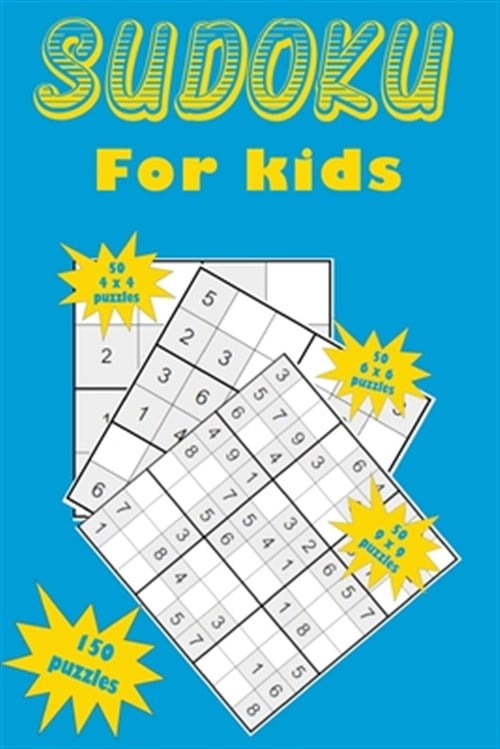 Pre-Owned Sudoku for kids: A collection of 150 Sudoku puzzles for kids ...