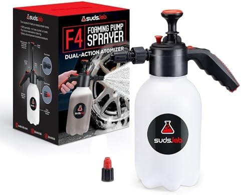 Suds Lab F4 Foaming Pump Sprayer with 70 oz UV Resistant Canister ...