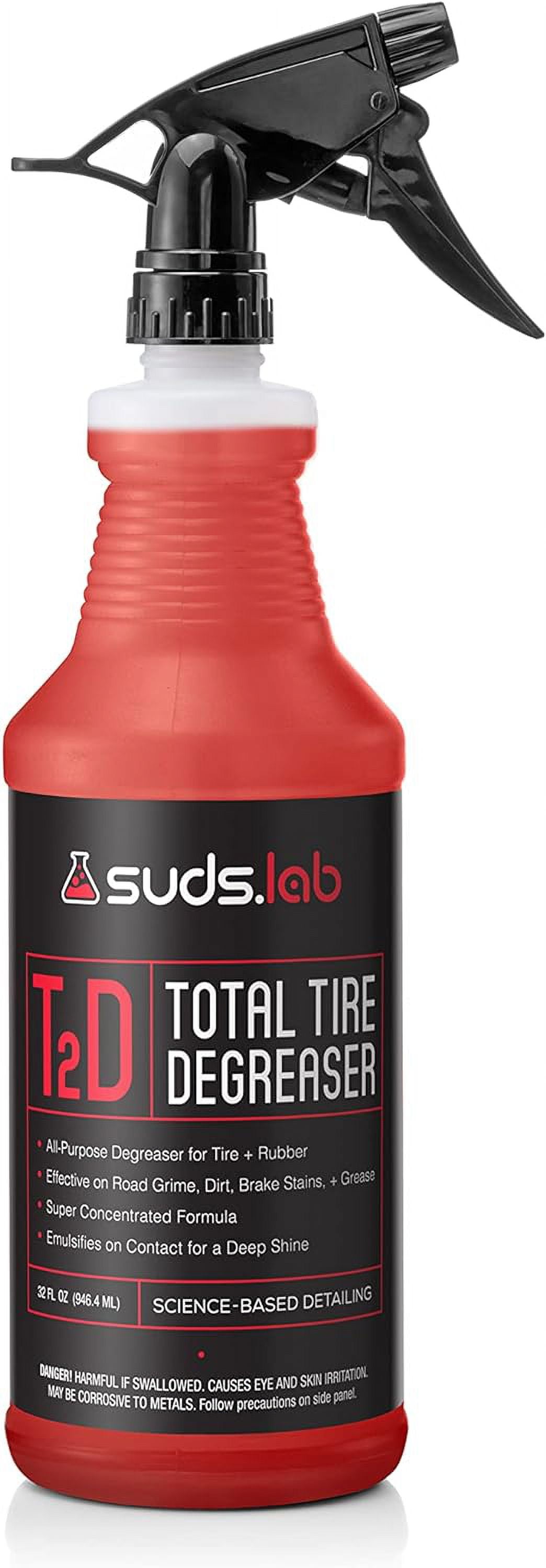 Suds Lab T2D Tire and Rubber Degreaser and Cleaner - 32 oz Bottle ...