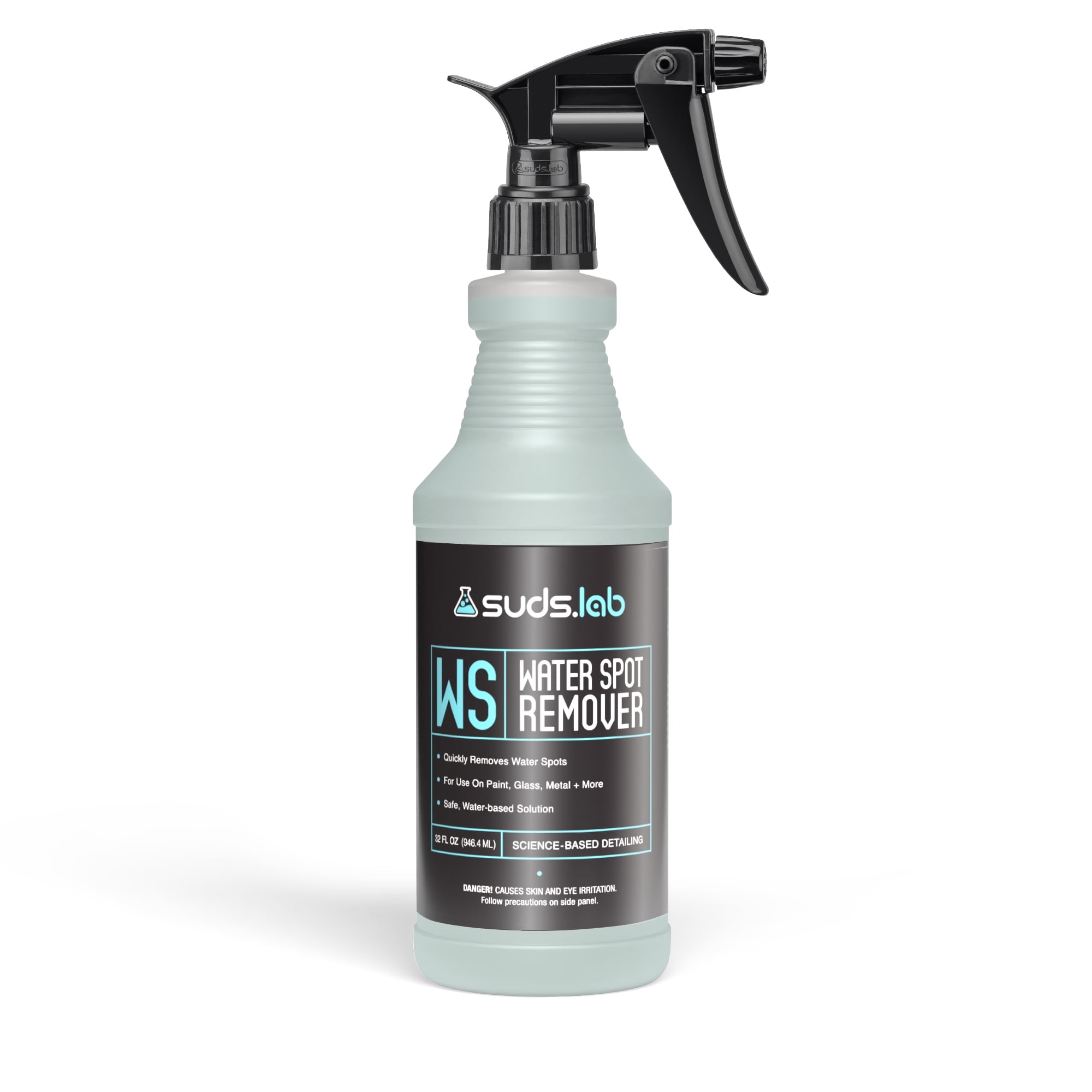 Suds Lab WS Heavy Duty Water Spot Gel Remover, Safe on Glass, Metal ...