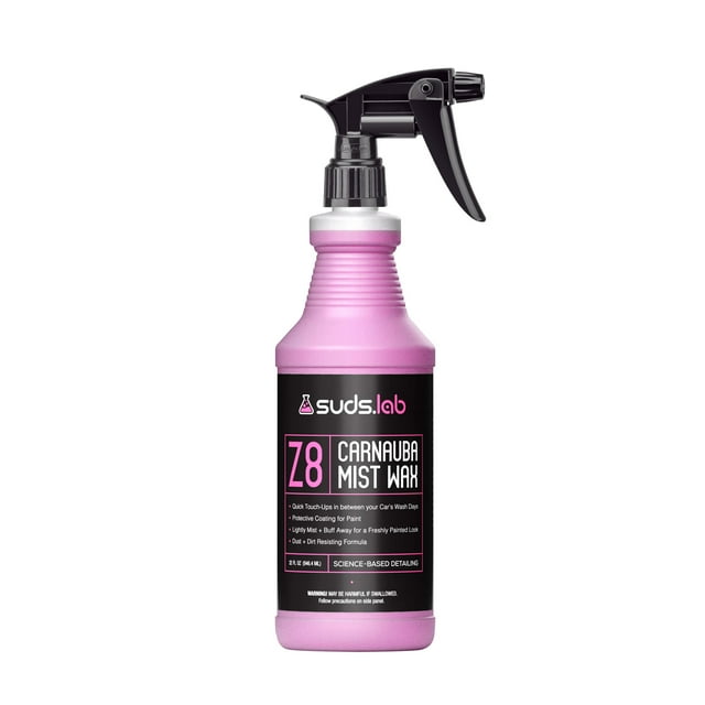 Suds Lab Z8 Carnauba Mist Wax, 32 oz. - Walmart.com