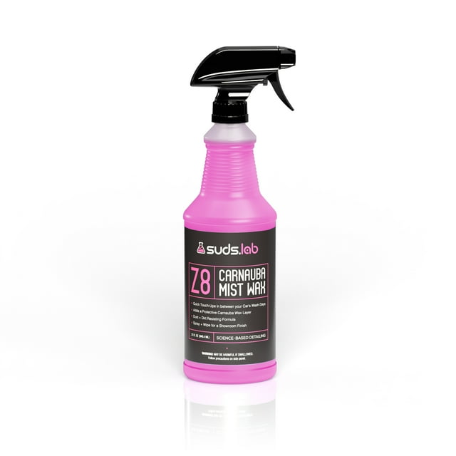 Suds Lab Z8 Carnauba Mist Wax, 32 oz. - Walmart.com