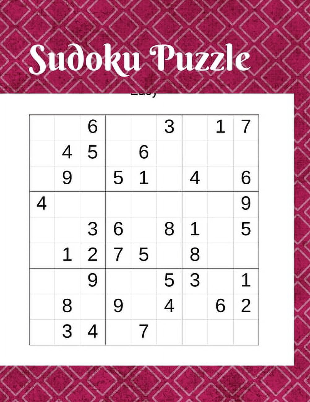 Suduko Puzzle: Book for Adults/teen with easy to hard levels. improve ...