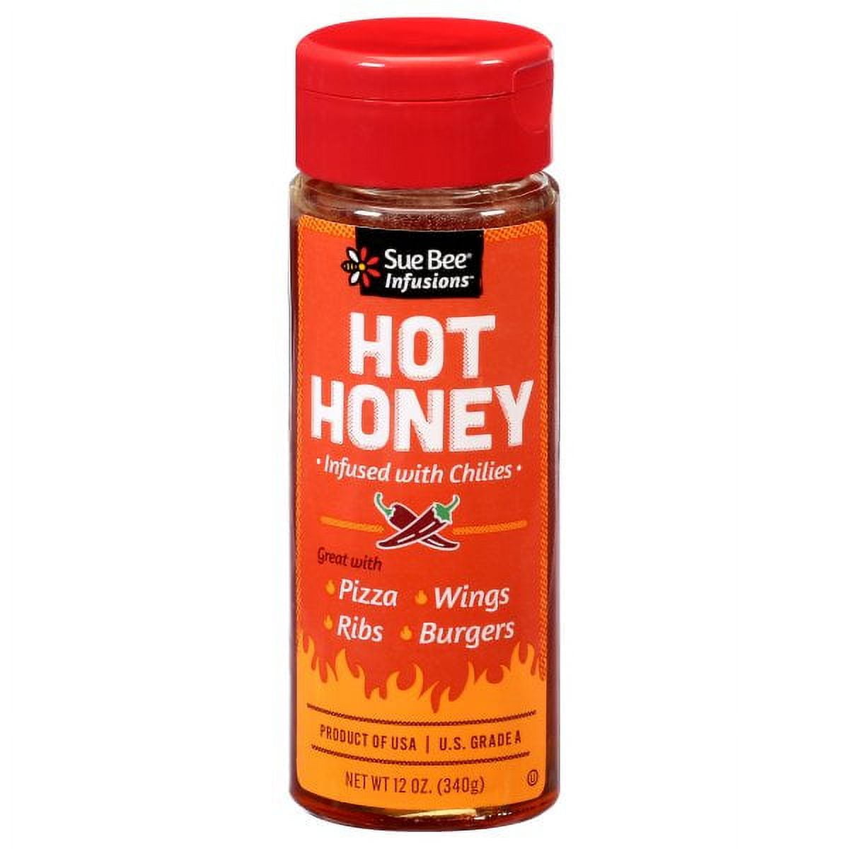 Sue Bee Infusions Hot Honey 12 oz. bottle - Walmart.com