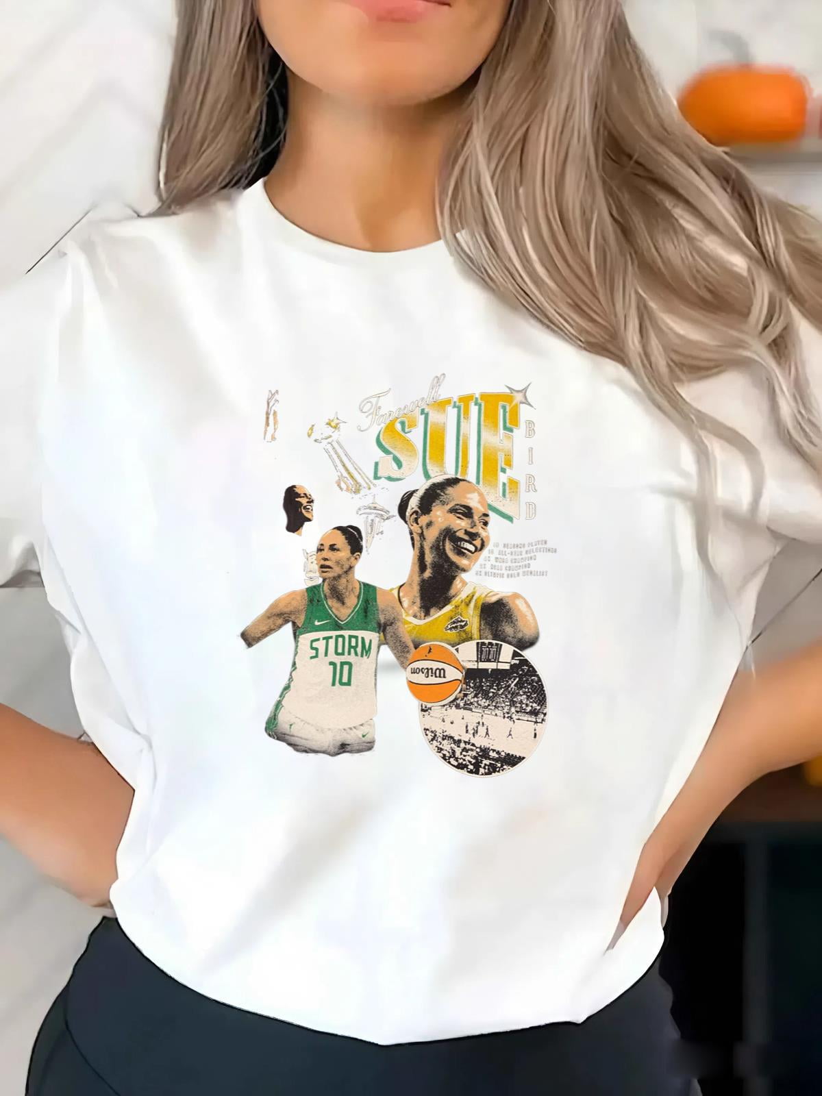 Sue Bird Farewell Tour WNBA Basketball Legend Fan Unisex Tee V60589 ...