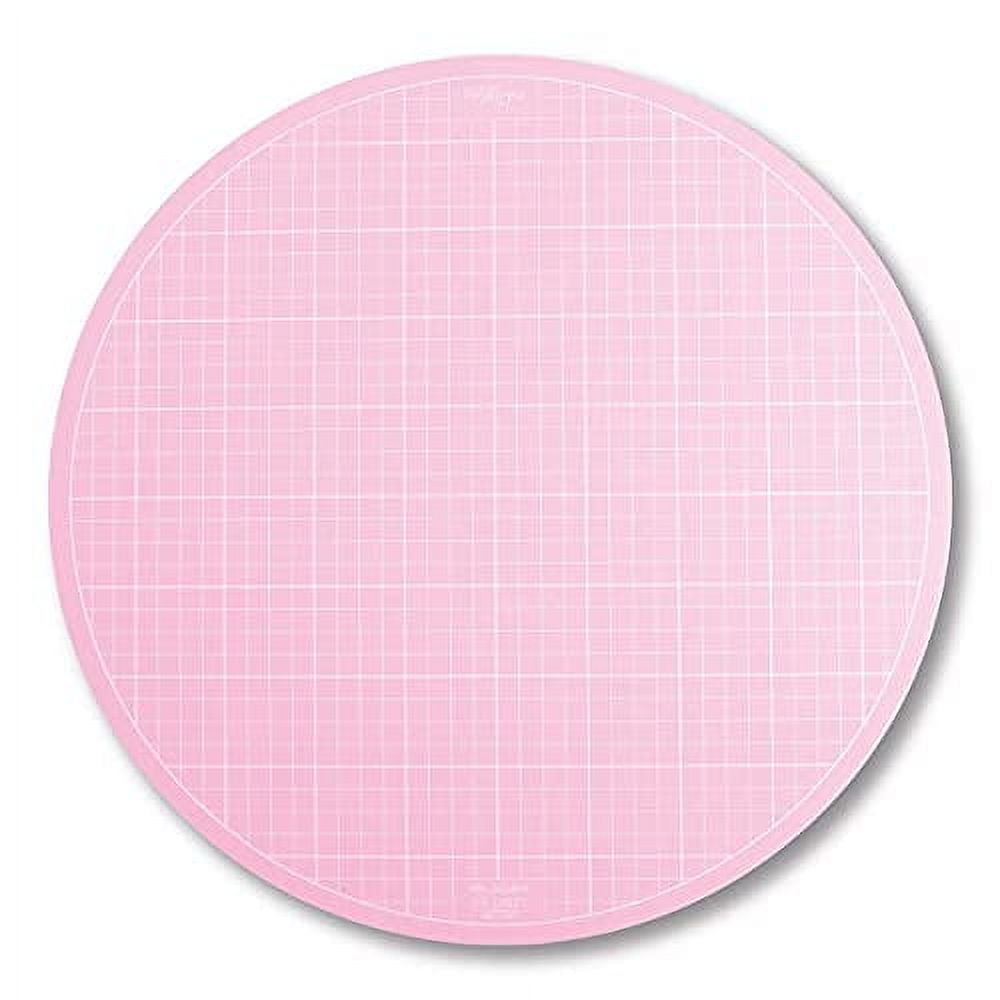 Sue Daley 16 Inch Pink Round Rotating Cutting Mat - Walmart.com