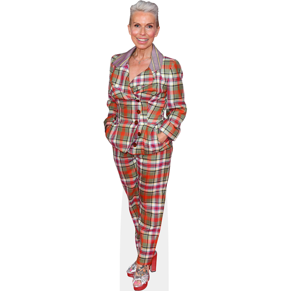 Sue Devaney (Checkered Suit) Life Size Cutout. Standee. - Walmart.com