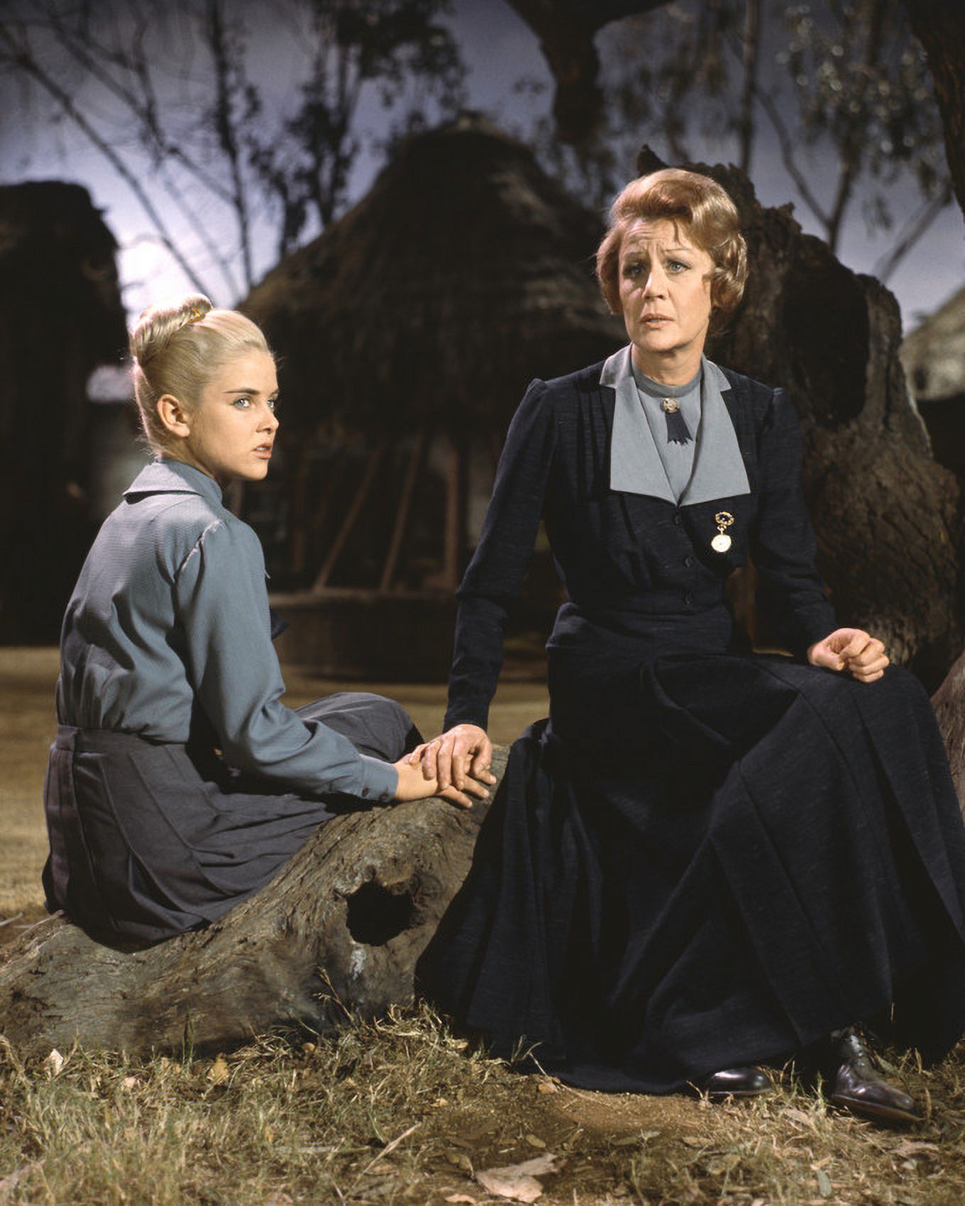 Sue Lyon And Flora Robson In 7 Women 24X36 Classic Hollywood Poster ...