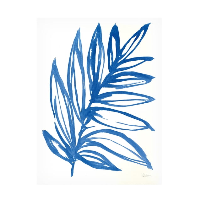 Sue Schlabach 'Nature in Blue I' Canvas Art - Walmart Business Supplies