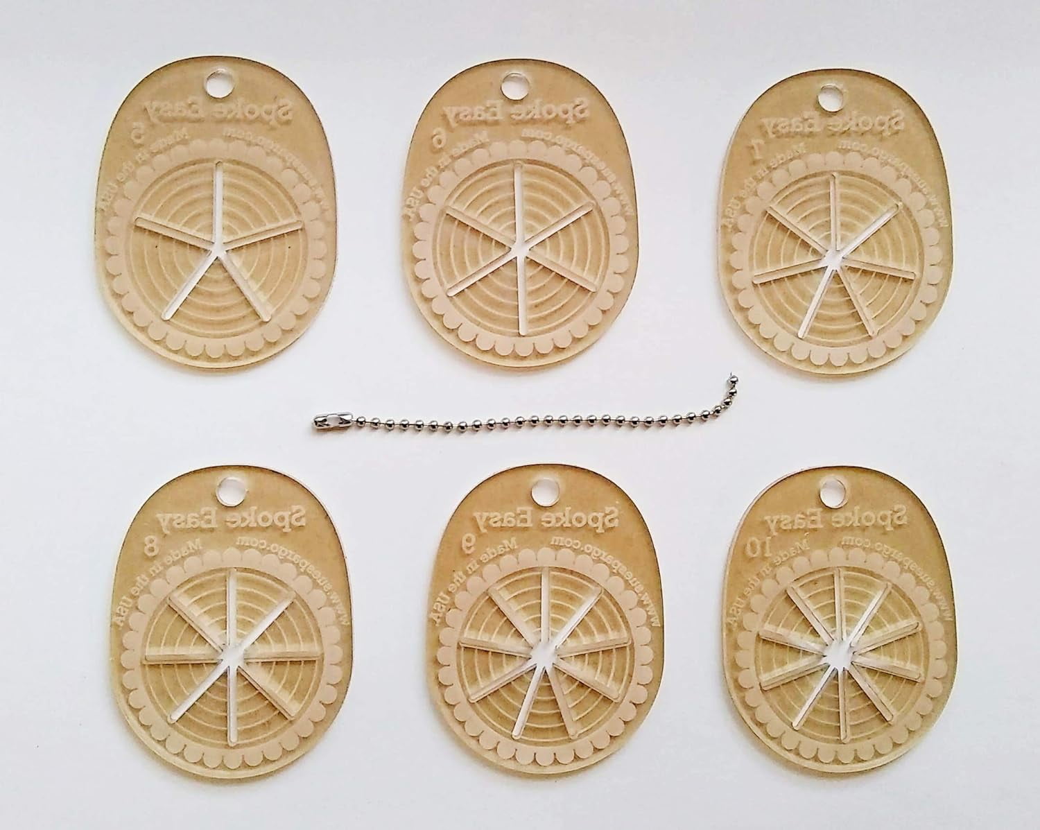 Sue Spargo Creative Stitching Templates - Six Piece Set, Spoke Easy ...