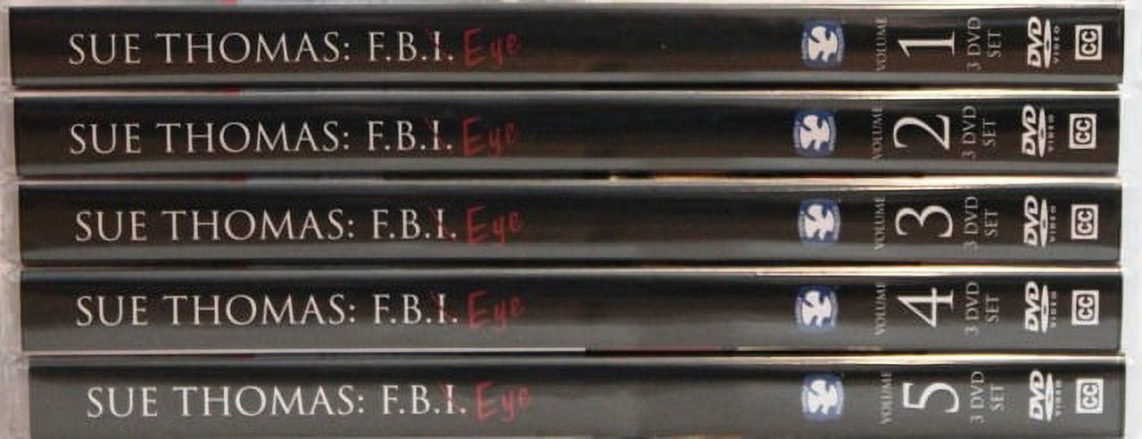 Sue Thomas F.B. Eye DVD Set Volumes 1-5: Inspired By True Story ...