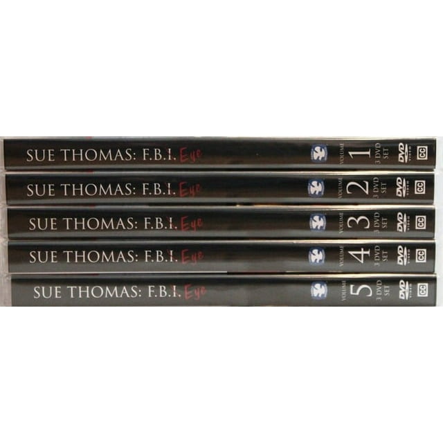 Sue Thomas F.B. Eye DVD Set Volumes 1-5: Inspired By True Story ...