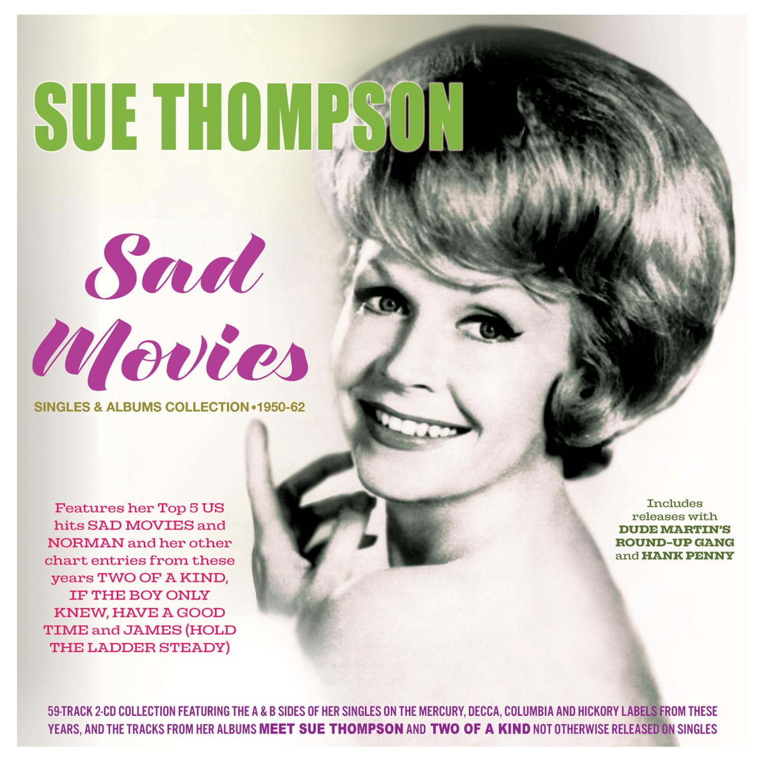 Sue Thompson - Sad Movies: Singles & Albums Collection 1950-62 - Music ...