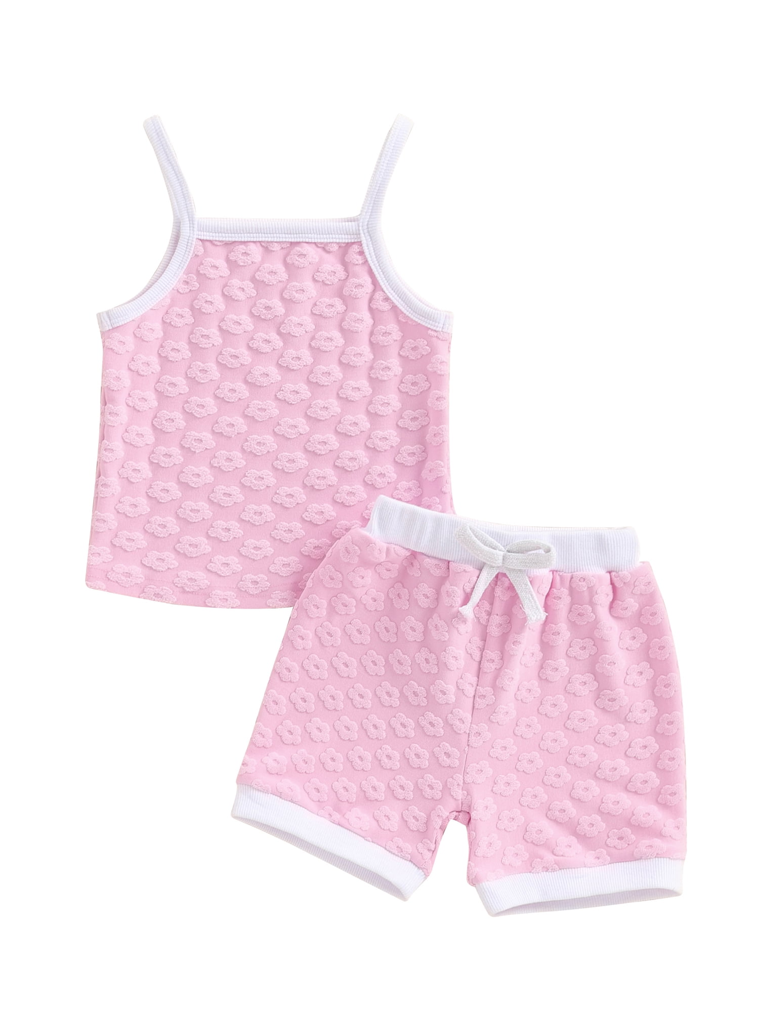 Suealasg 2Pcs Kids Girl Summer Clothes 6M 1T 2T 3T 4T Toddler Girl ...