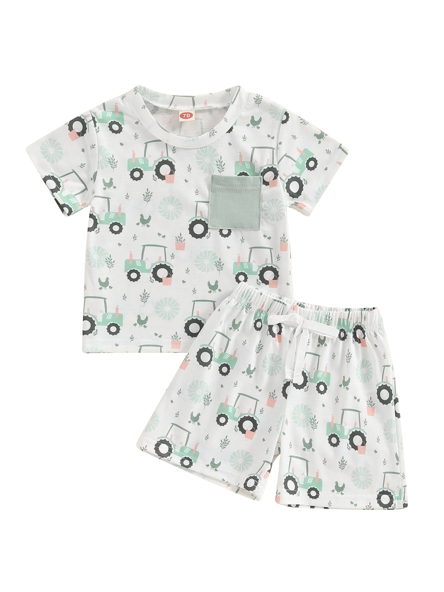 Suealasg 2Pcs Toddler Baby Boy Summer Clothes 6M 12M 18M 24M 2T 3T Kids ...