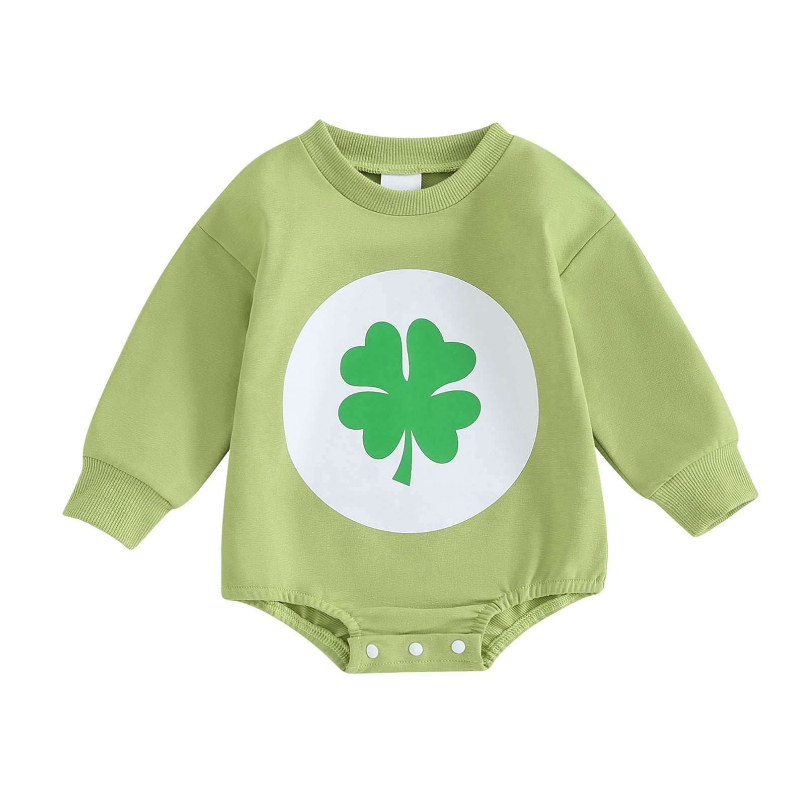 Suealasg Baby Boy Ireland Festival Clothes Infant Boy Spring Romper Long Sleeve Crew Neck ...