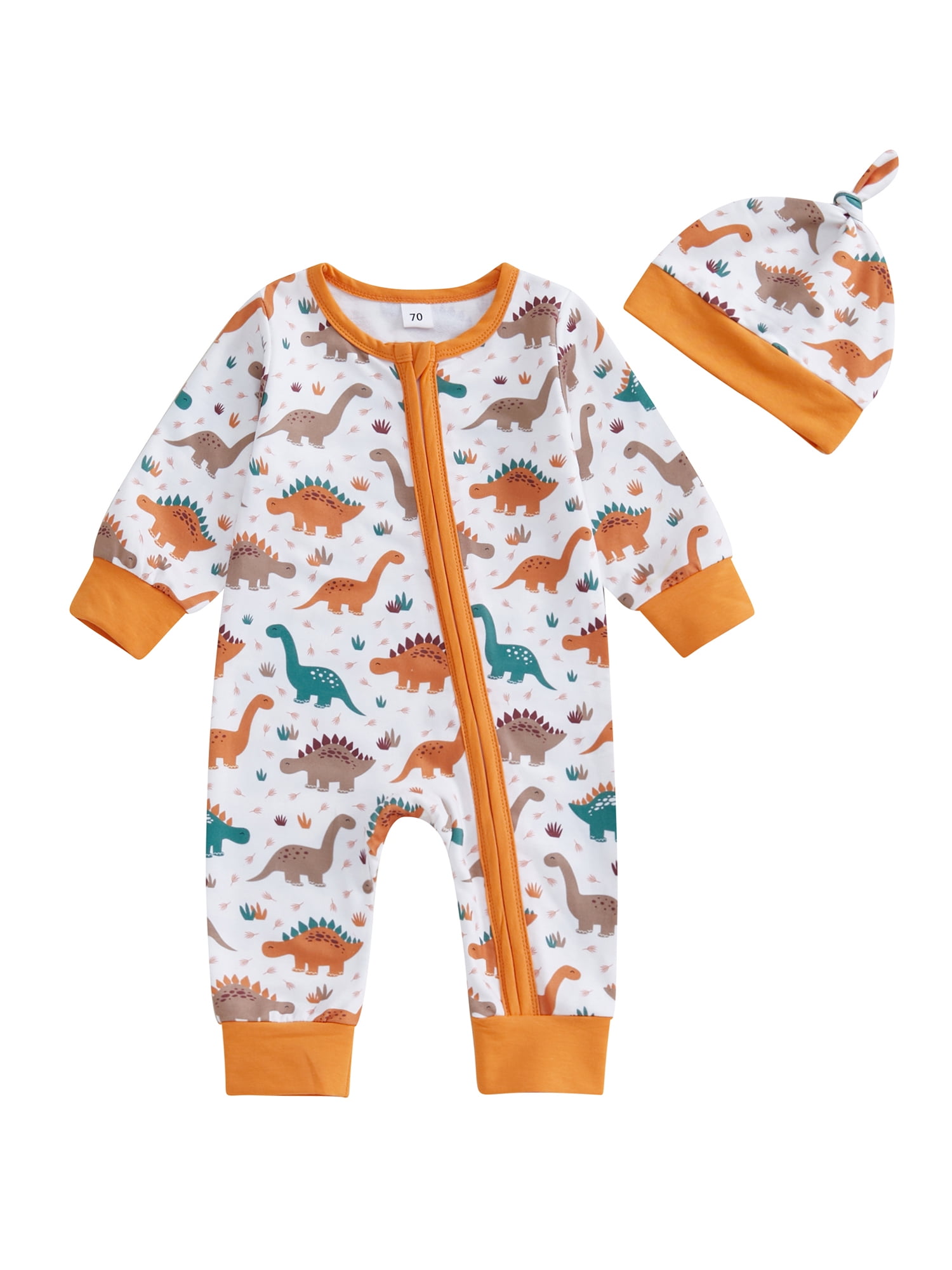 Suealasg Baby Boys Full Length Jumpsuit 3 6 9 12 Months Newborn Long ...