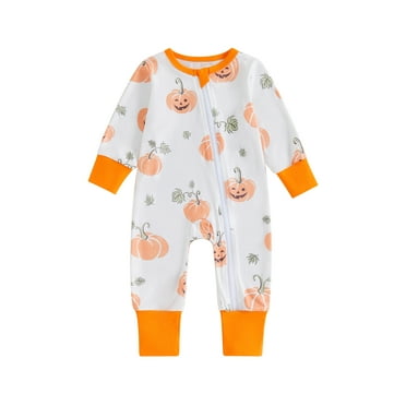 M+A by Monica + Andy Organic Cotton Gender Neutral Long Sleeve Baby One-Piece Coverall, Sizes ...