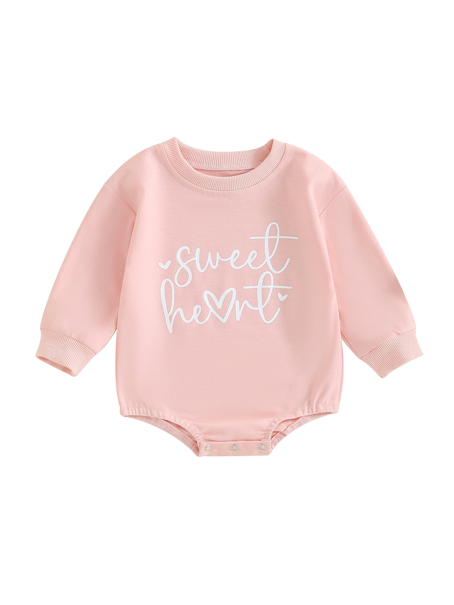 Suealasg Baby Boys Girls Valentine’s Day Romper 3M 6M 12M 18M Toddler Spring Bodysuits Infant ...