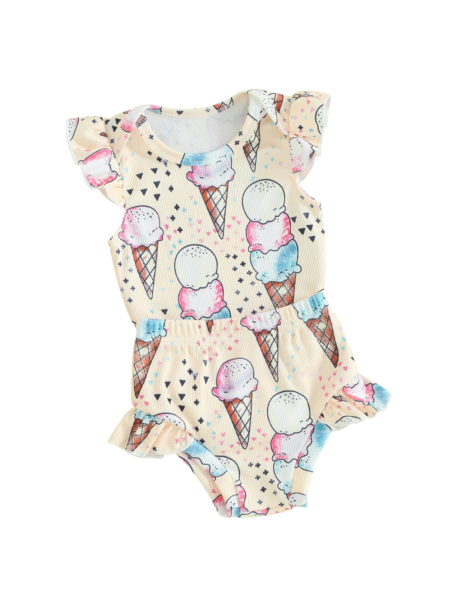 Suealasg Baby Girl Clothes 2Pcs Infant Newborn Summer Outfit Set Flying ...