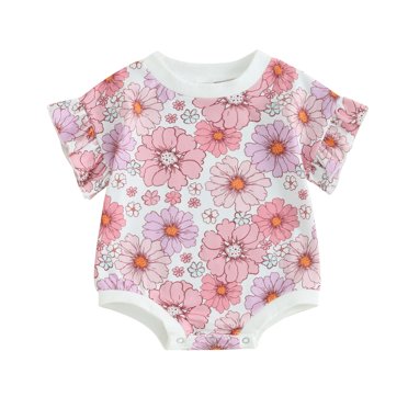 easy-peasy Baby Short Sleeve Lap Shoulder Bodysuit, Sizes 0-24 Months ...