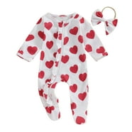 Carter's Child of Mine Baby Girl Valentine's Outfit Set, 2-Piece, Sizes Newborn-12 Months ...