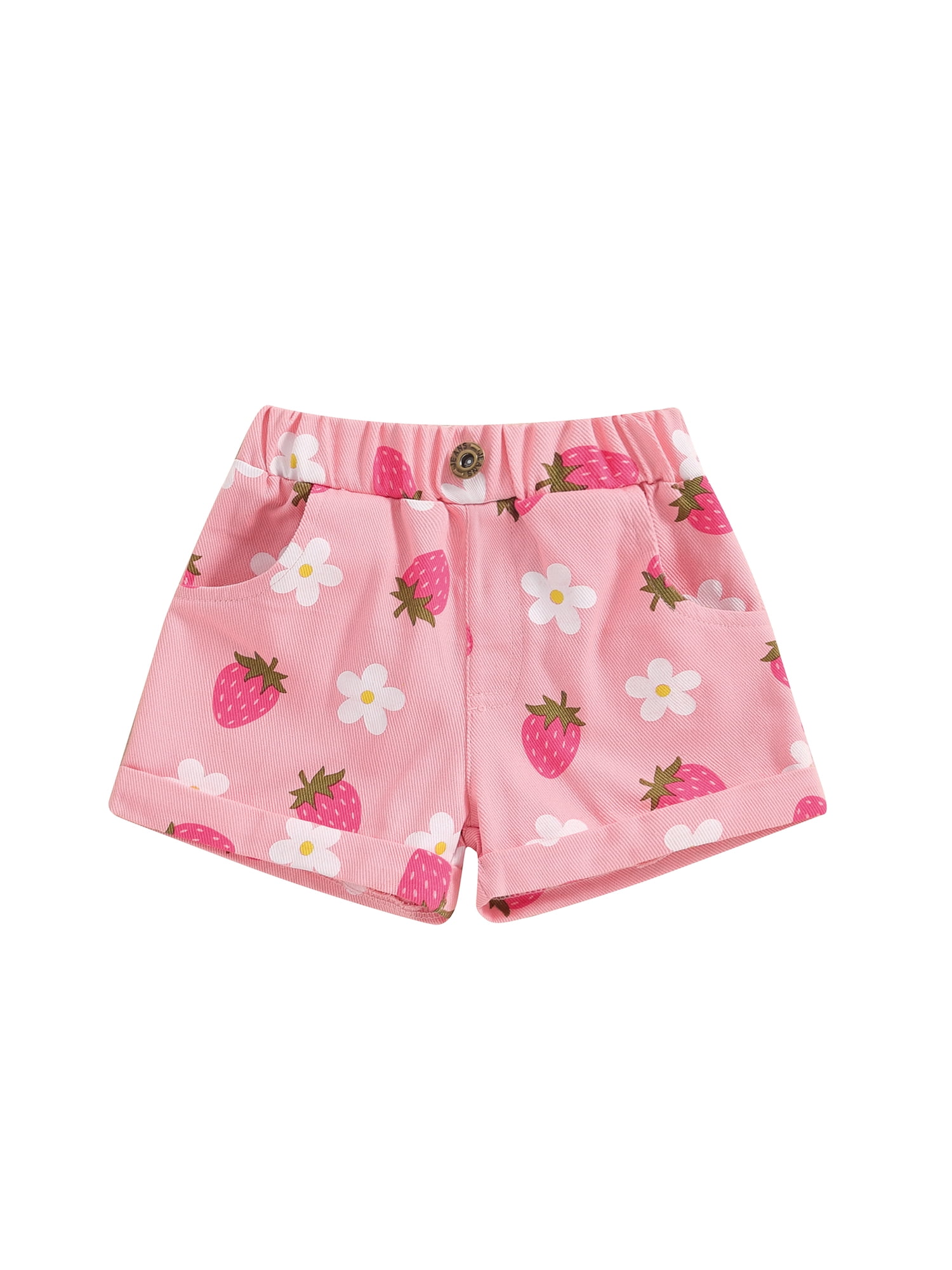 Suealasg Kids Baby Girls Summer Shorts 6M 1T 2T 3T 4T Toddler Girls ...