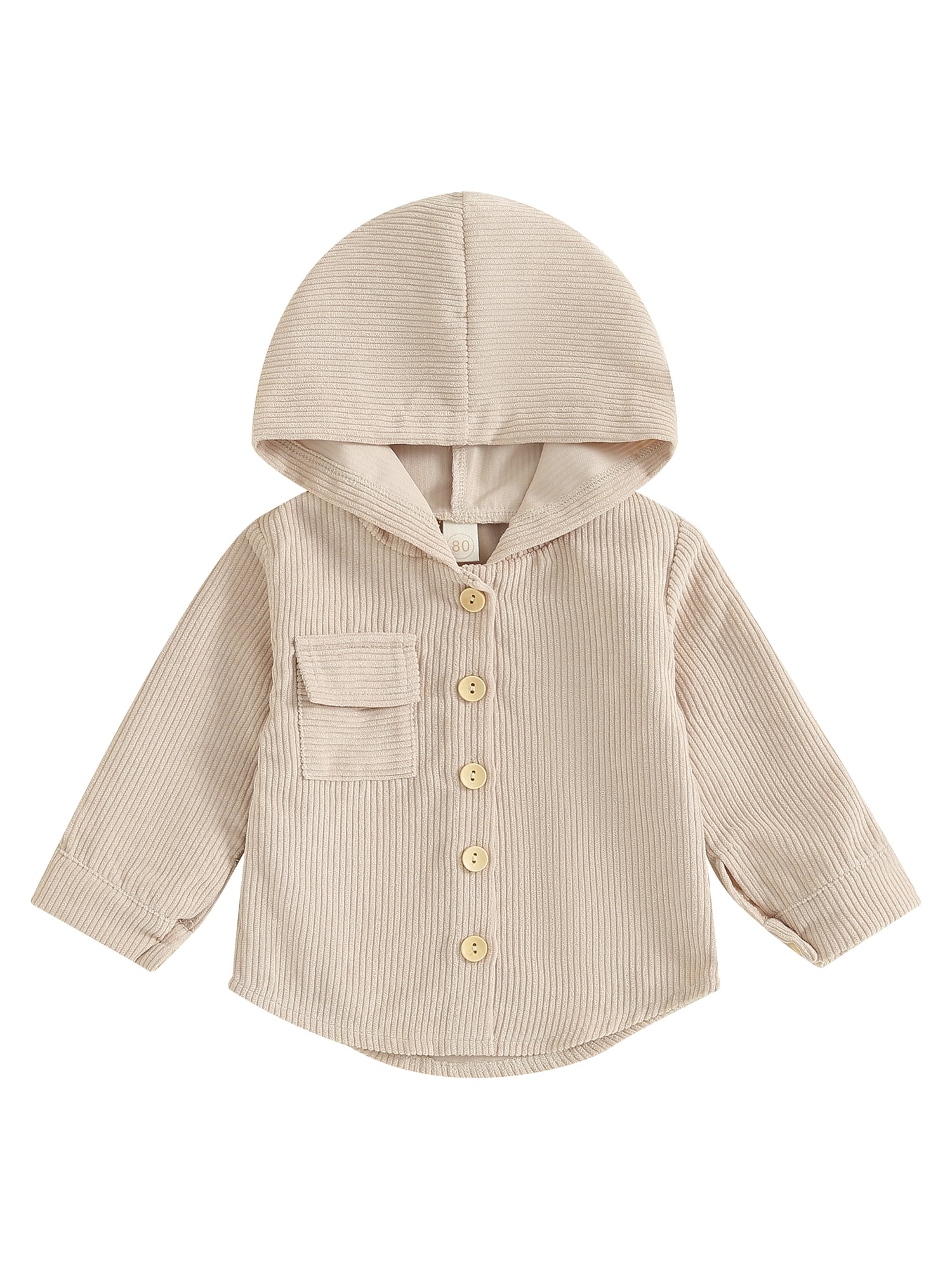 Suealasg Kids Boys Girls Fall Winter Corduroy Hoodies Clothes 6M 1T 2T ...