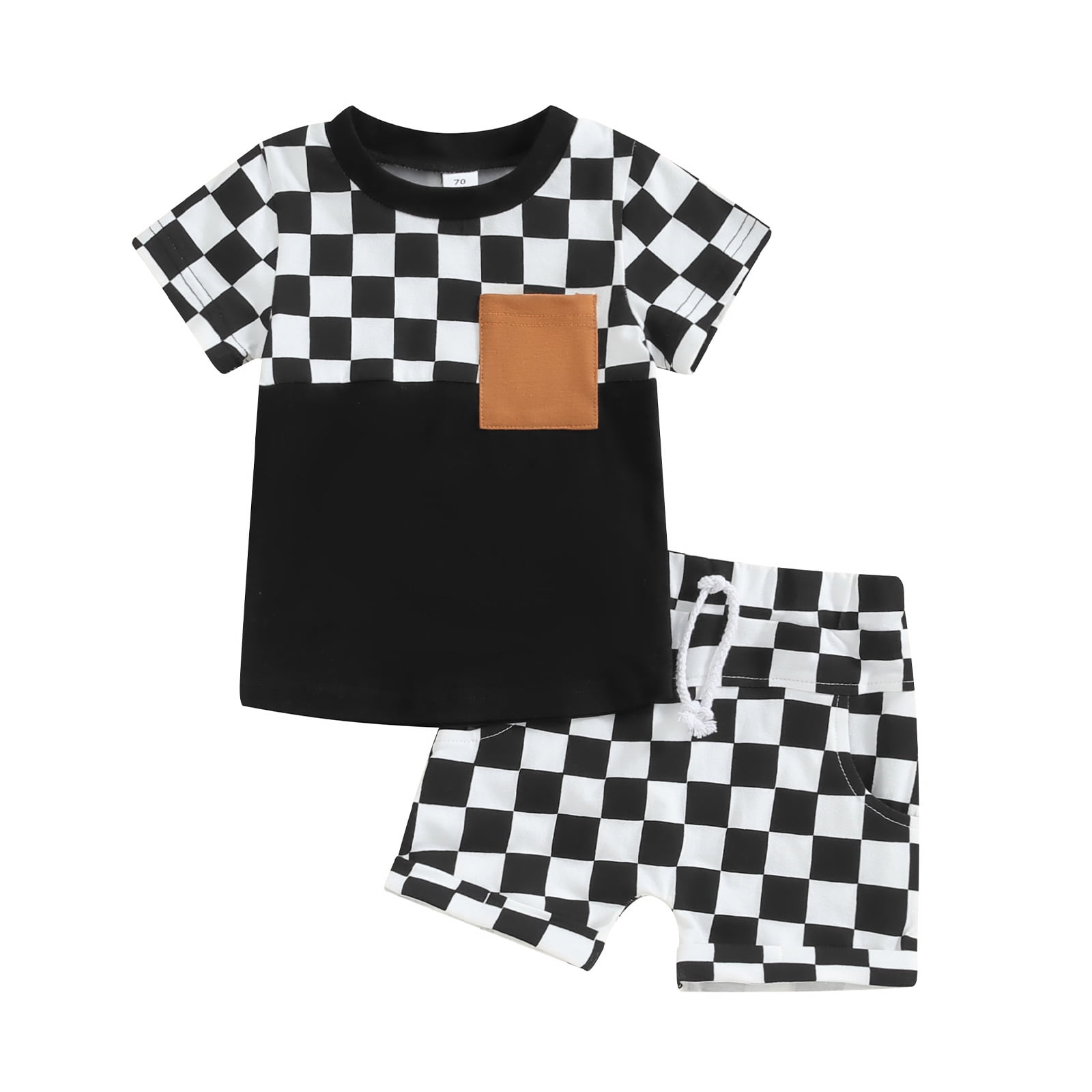 Suealasg Kids Boys Summer Outfits Clothes 6M 1T 2T 3T 4T Children Short ...