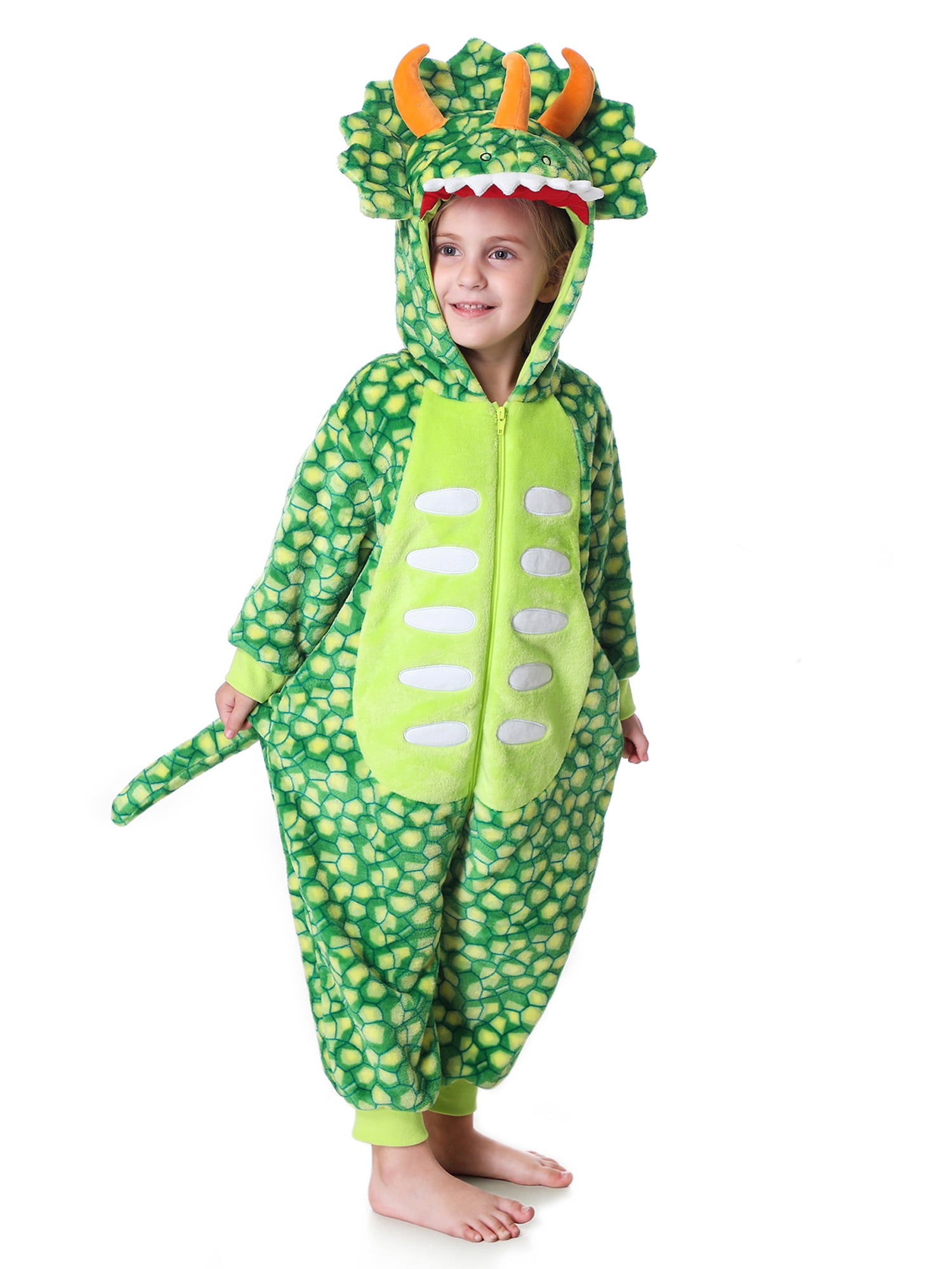 Suealasg Kids Dinosaur Costumes Animal One Piece Cosplay for Boys Girls ...